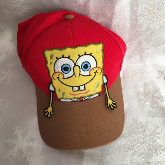 Nickelodeon | Accessories | Spongebob Squarepants Youth Baseball Cap ...